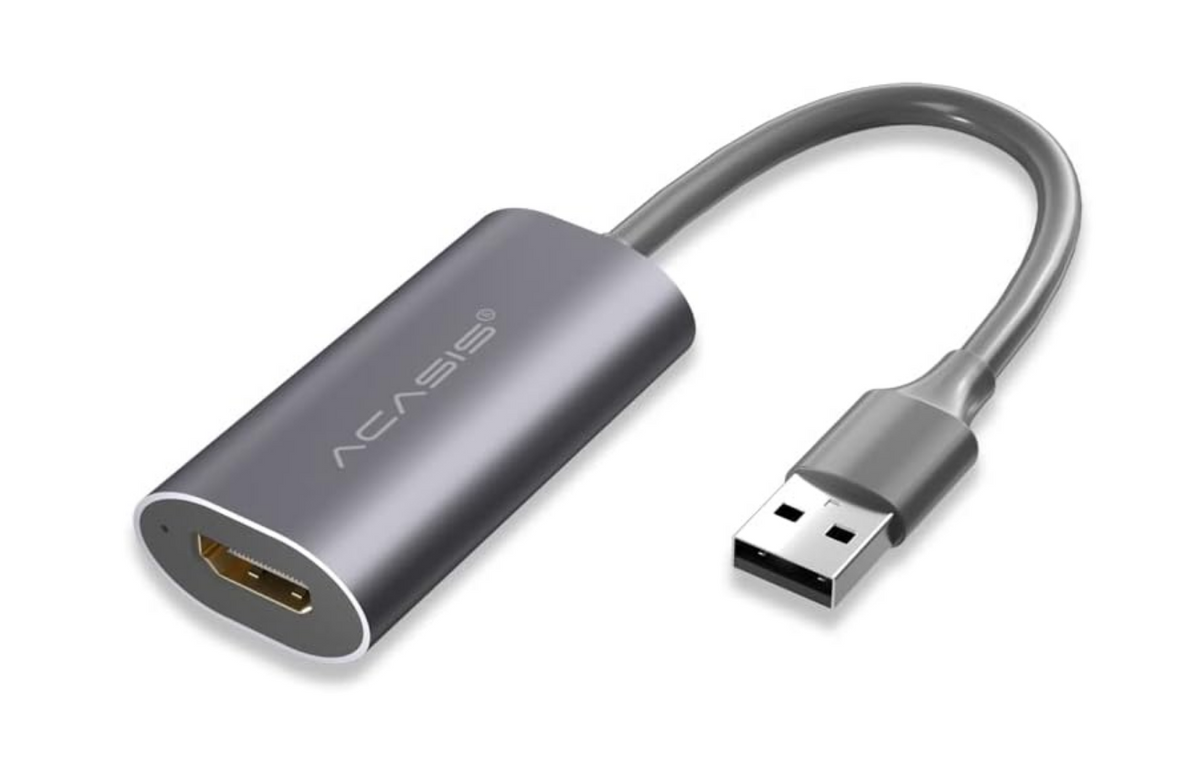 Acasis 1080p HDMI Video Capture Card USB 2.0 HD Recorder for Game Vide ...